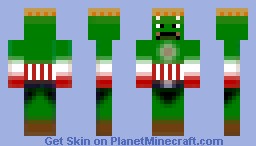 Captian Mexico Contest (3D) Minecraft Skin