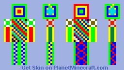 color man Minecraft Skin