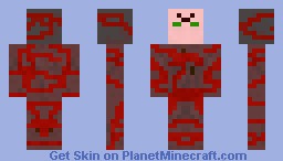 Red Vain Minecraft Skin