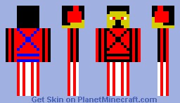 X Minecraft Skin