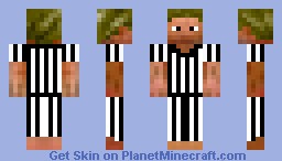 soccer ref Minecraft Skin