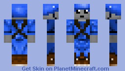 robot soldier Minecraft Skin