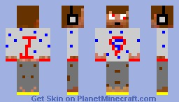 Super Idiot Man Minecraft Skin