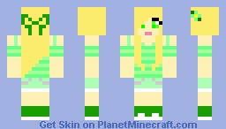 beautiful spring girl Minecraft Skin