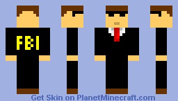 FBI Minecraft Skin