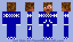 Boy in Blue Onesie Minecraft Skin