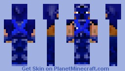 Water Warrior Minecraft Skin