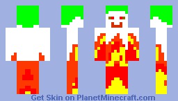 flame Minecraft Skin