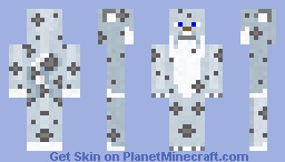 snow leopard Minecraft Skin