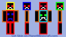 colorfull Minecraft Skin