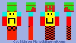 Smiley Man Minecraft Skin