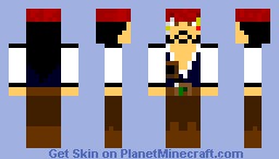 Captain Jack Minecraft Skin
