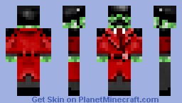 Creeper Agent. Minecraft Skin
