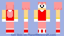 Amy Rose (Swim Suit) Minecraft Skin