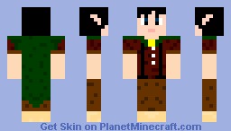 Frodo (3D Hair) Minecraft Skin