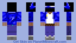 80s disco man Minecraft Skin