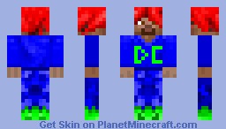 DC emo man Minecraft Skin