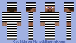 steve (prisoner) Minecraft Skin