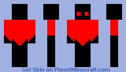 fire ender man wizard Minecraft Skin