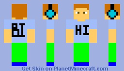 my partner (co-owner of account) Minecraft Skin