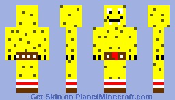 spongebob Minecraft Skin