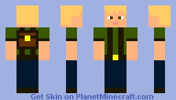Minimalistic Miner Minecraft Skin