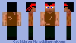Rambo Minecraft Skin