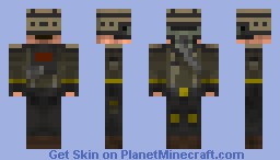 Survivor in Hazard suit Minecraft Skin