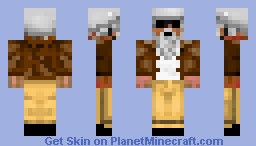 The Survivor of the Wastes Minecraft Skin