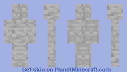 Stone man Minecraft Skin