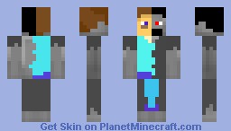 Steve Robot Take-over Minecraft Skin