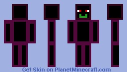Purple Man Minecraft Skin