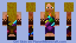 Patch-Work Girl Minecraft Skin