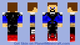 AFK_x_V3RMAN Minecraft Skin