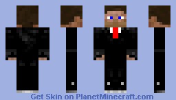 Agent steve Minecraft Skin