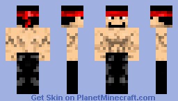John Rambo Minecraft Skin