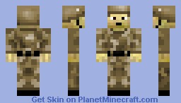 ww2 Minecraft Skin
