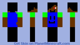 Mixed Black Guy/Girl Minecraft Skin