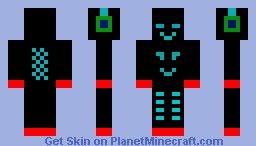 hooded DJ Minecraft Skin