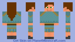 Female Runescape Character Minecraft Skin