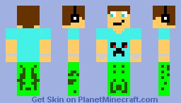 underwater merman solva Minecraft Skin