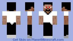 Shadow Steve Minecraft Skin