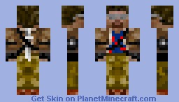 a hit man Minecraft Skin