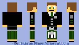 Scottish Skin Minecraft Skin