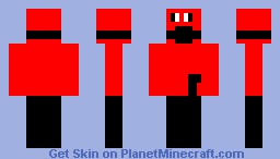 red paintballer Minecraft Skin