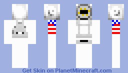 space core (astronaut suit) Minecraft Skin