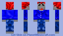 Red Boy Minecraft Skin