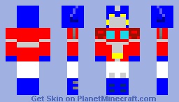 Optimus Prime G1 (Transformers) Minecraft Skin