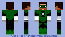 Green Lantern Minecraft Skin