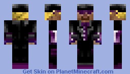 Purple Pimp Minecraft Skin